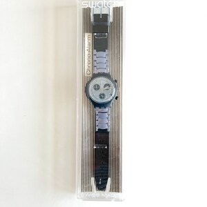 Vintage 1999 Swatch Chrono Alarm TEAMWORK SOI402 - Mint Condition ...