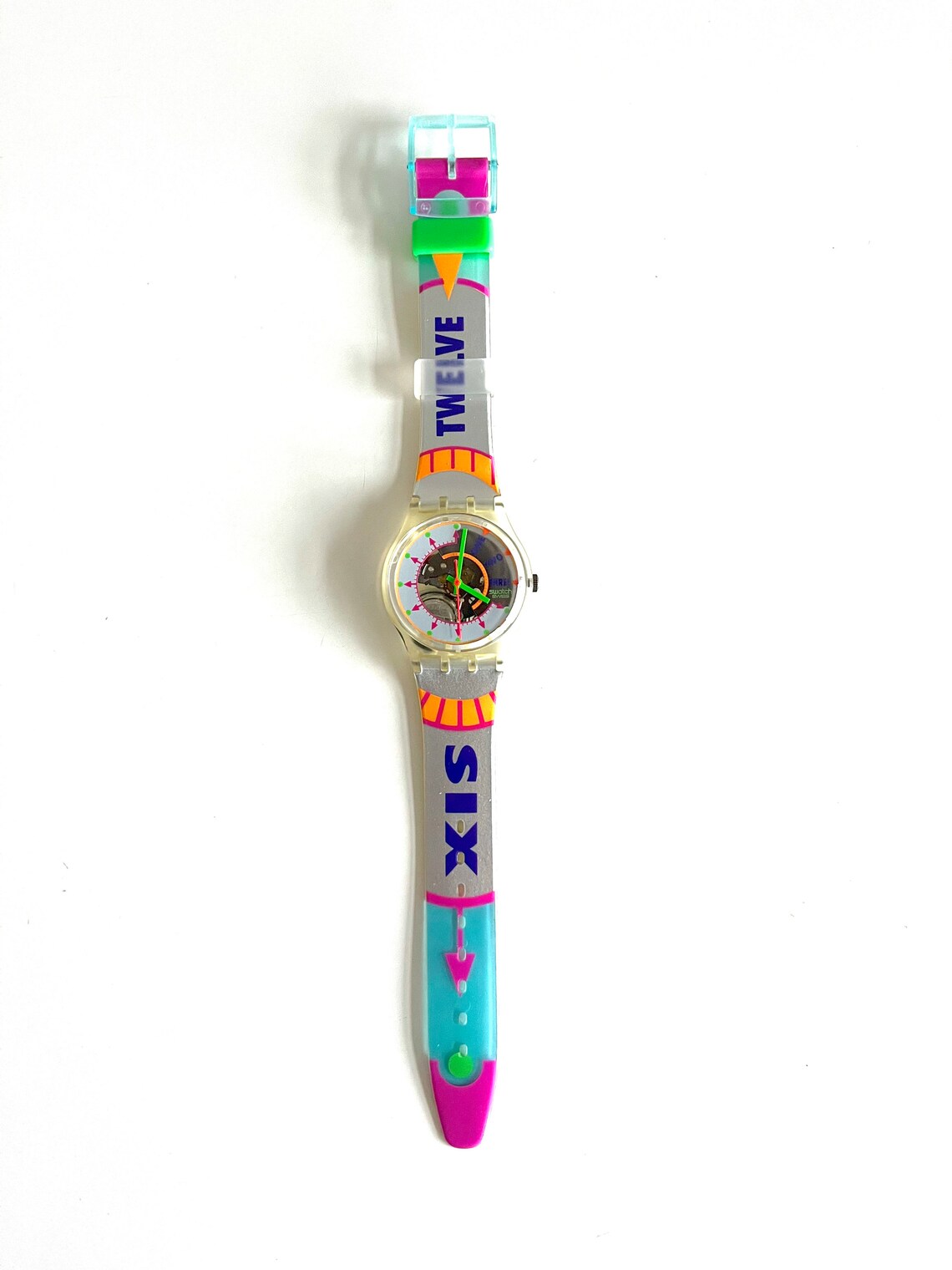 Vintage 1993 Swatch Watch Gent SPORT SECTION GK164 - Unworn Mint ...