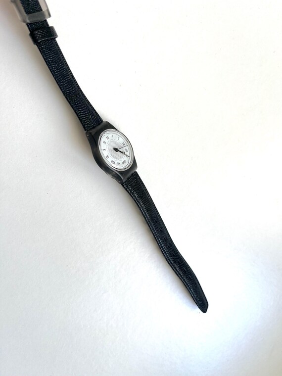 Vintage 1991 vintage Swatch Lady DEBUTANTE LM106 - le… - Gem