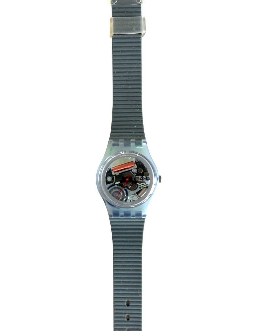 NEW in Box 1987 Vintage Swatch Lady BLUE BAY LK106 version With Gray ...