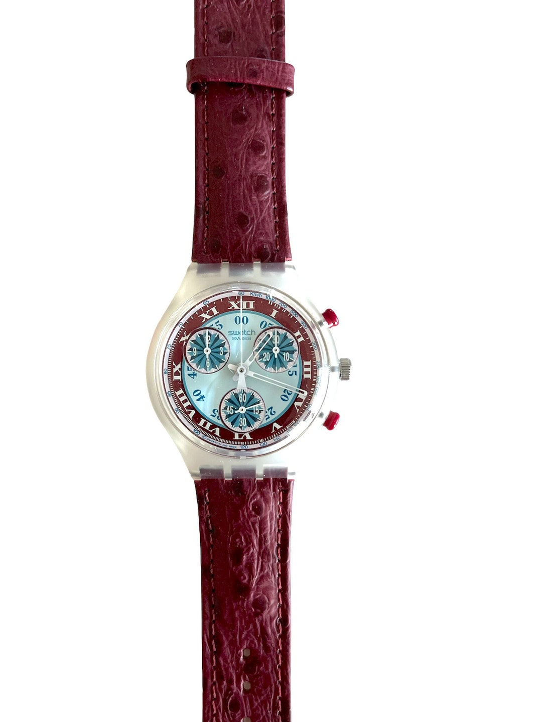 NEW in Box 1993 Vintage Swatch Chrono WINDMILL SCK103 Unworn Mint ...