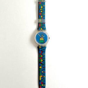 Vintage Swatch Gent A ESCOLA GK333 From 2000 - Unworn Mint Running ...