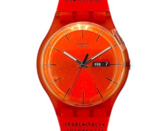 Vintage Swatch Irony Retrograde Chrono COLD HOUR YRS403 - Unworn Mint ...