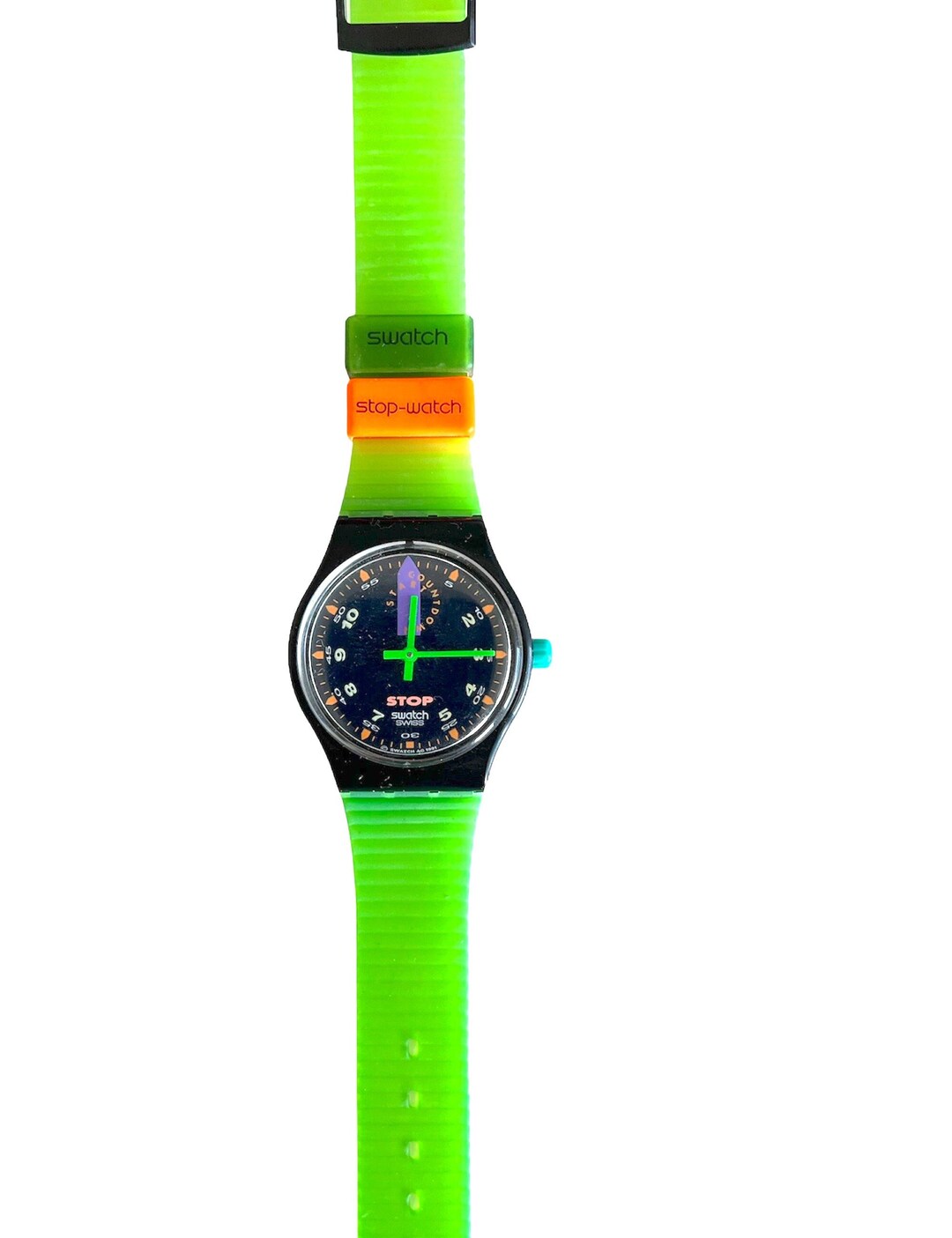 NEW in Box From 1992 Rare Swatch Stop-watch JESS RUSH SSB100 - Etsy