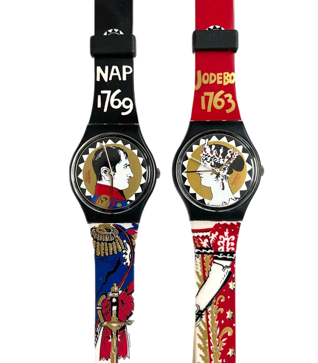 Swatch Set GZS05 Napoleon & Josephine Aiglon Aiglette GB158 GB159 New ...