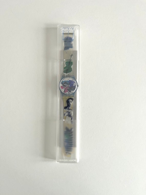 Vintage 1992 Swatch Gent PHOTOSHOOTING GN122 - unworn… - Gem