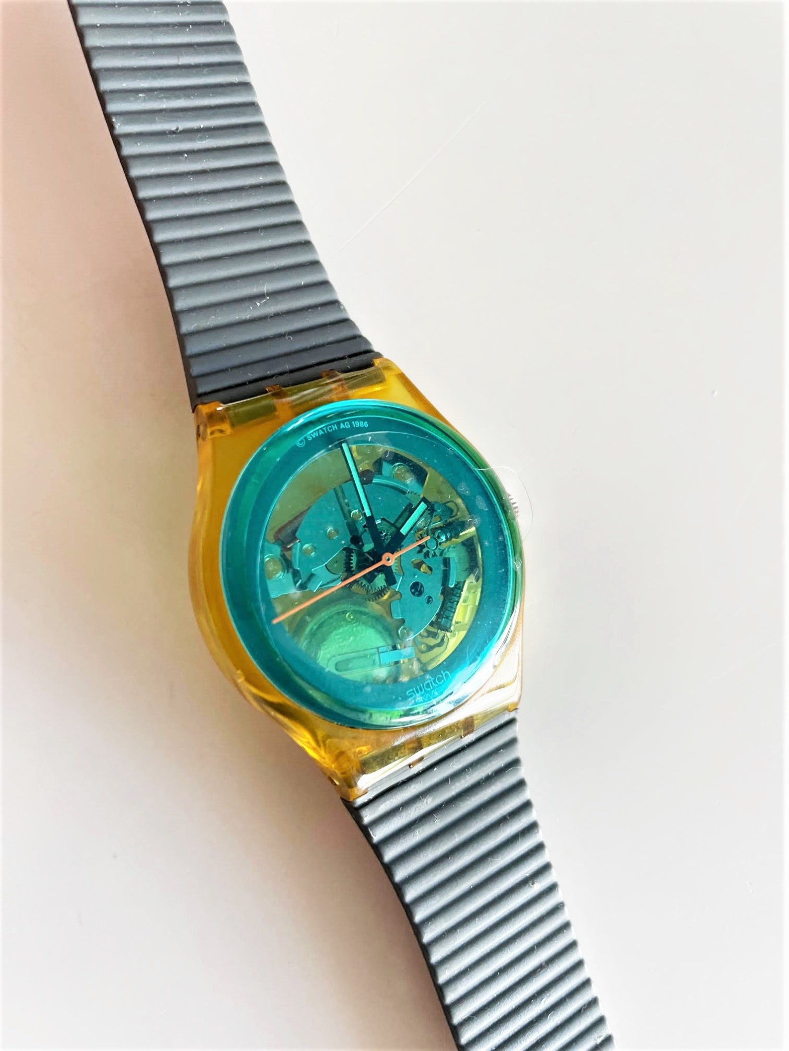 NEW: Rare Vintage 1987 Swatch TURQUOISE BAY GK103 Unworn - Etsy
