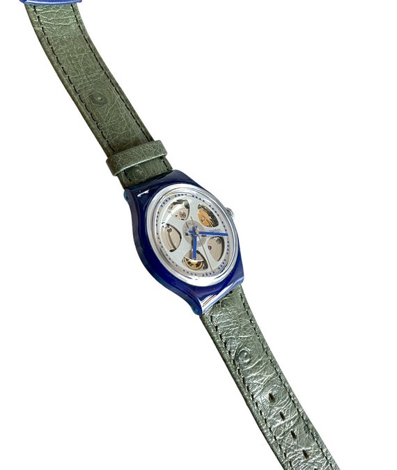 Vintage 1993 Swatch Automatic SAN102 BAERU - new in b… - Gem