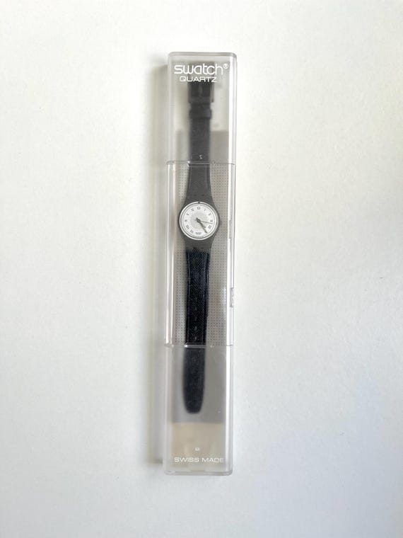 Vintage 1991 vintage Swatch Lady DEBUTANTE LM106 - le… - Gem