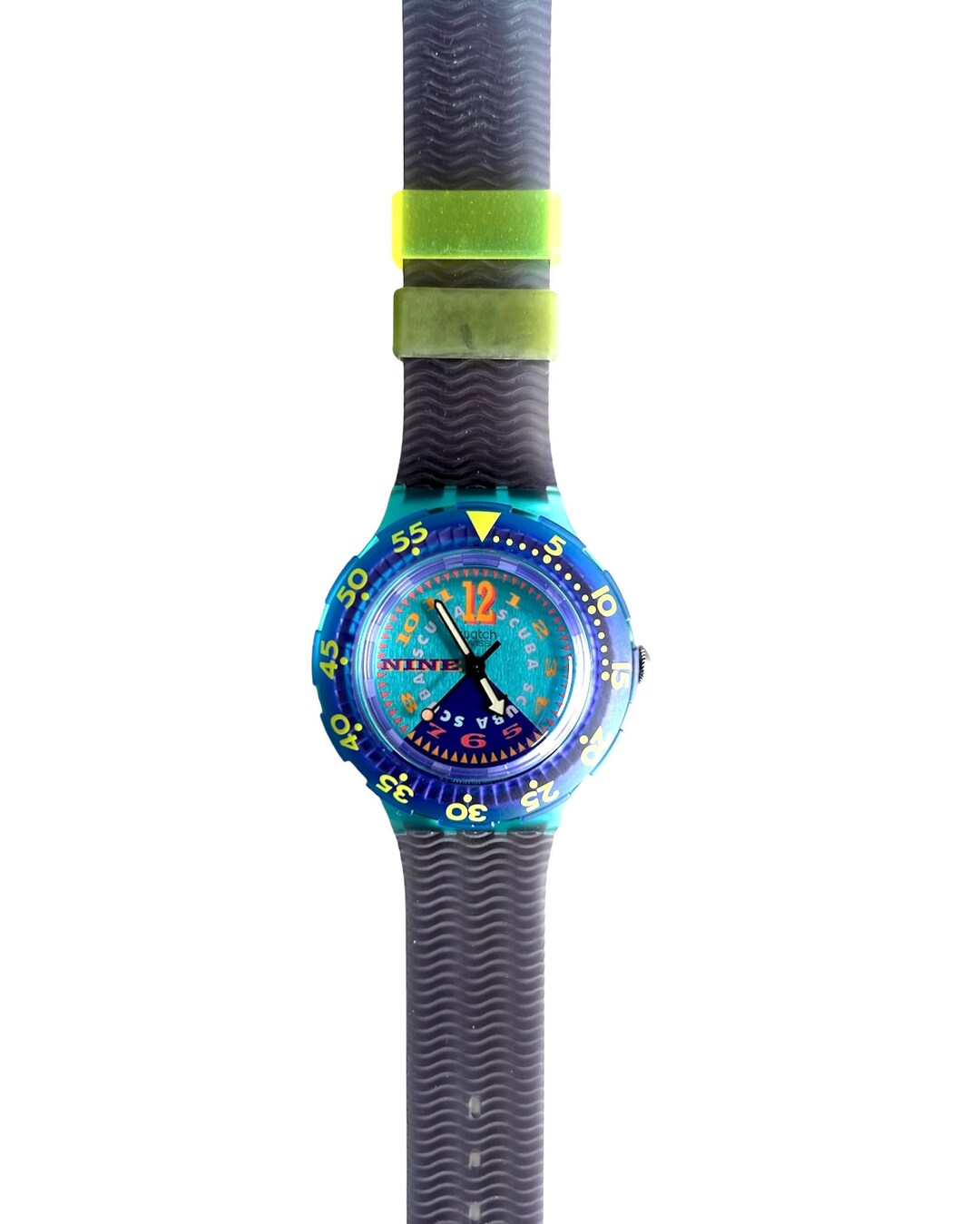 Vintage 1993 Swatch Scuba 200 BERMUDA TRIANGLE SDN106 - Unworn Mint ...