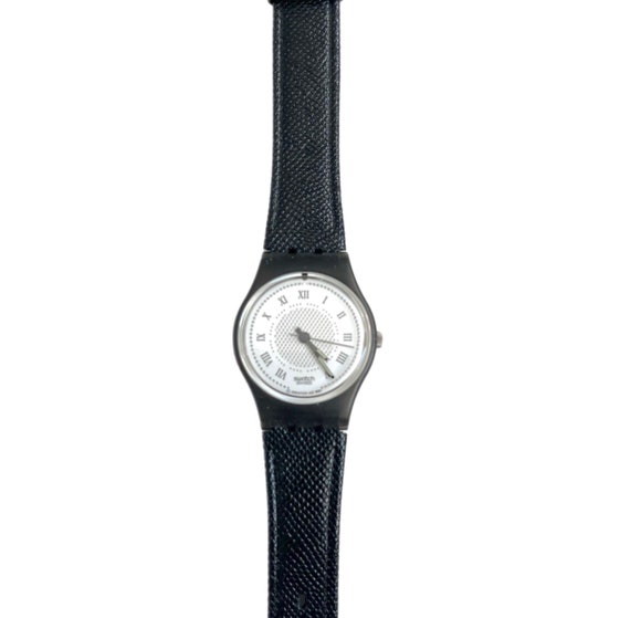 Vintage 1991 vintage Swatch Lady DEBUTANTE LM106 - le… - Gem