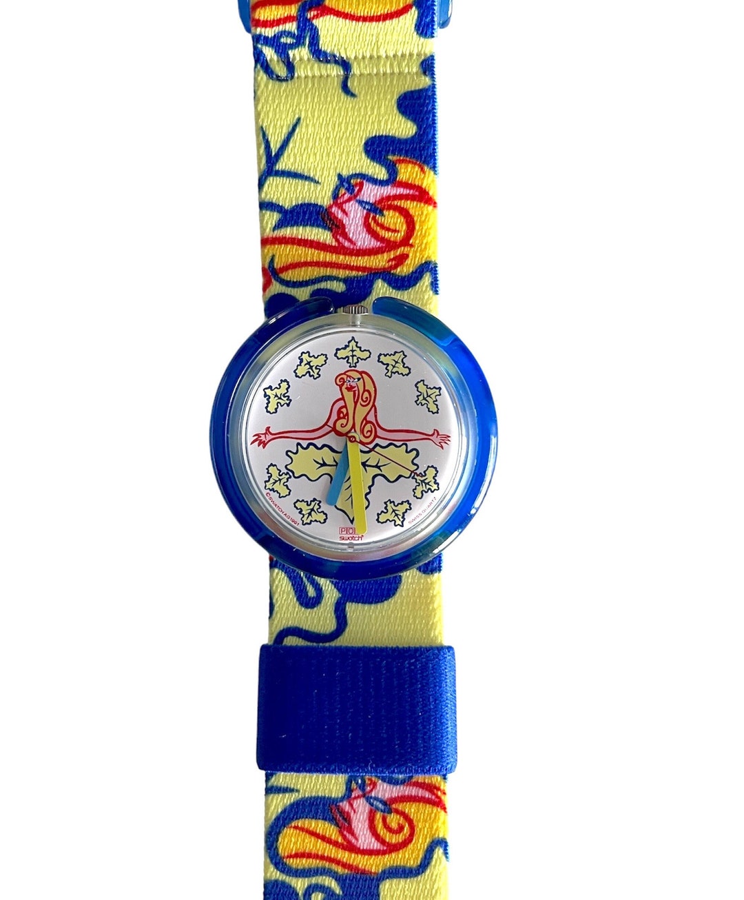 Vintage 1992 Pop Swatch PWK150 LADY OCTOPUS by Massimo Giacon Mint ...