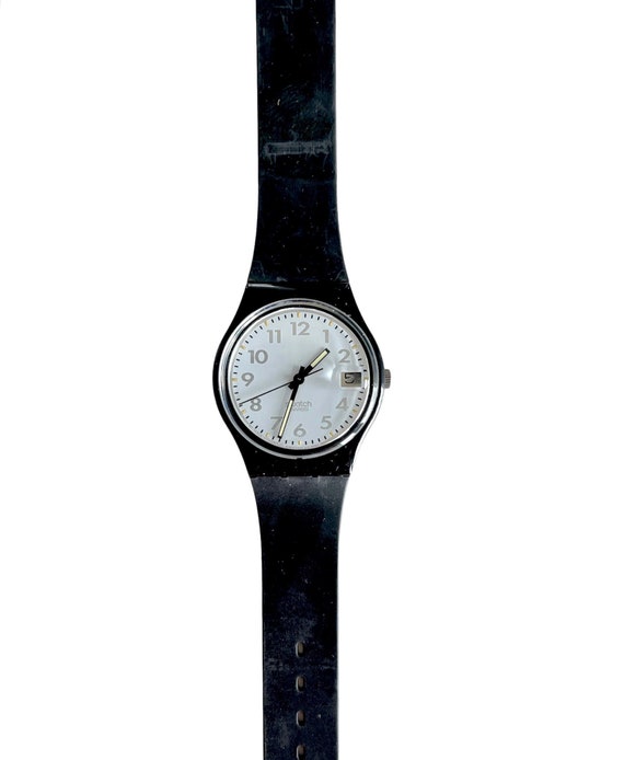 Vintage 1991 Swatch Gent FIXING GB413 - new in box - … - Gem