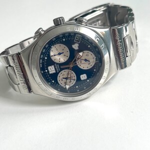 Vintage Swatch Irony Chrono MESMERIC YCS412G - Perfect Unworn Condition ...
