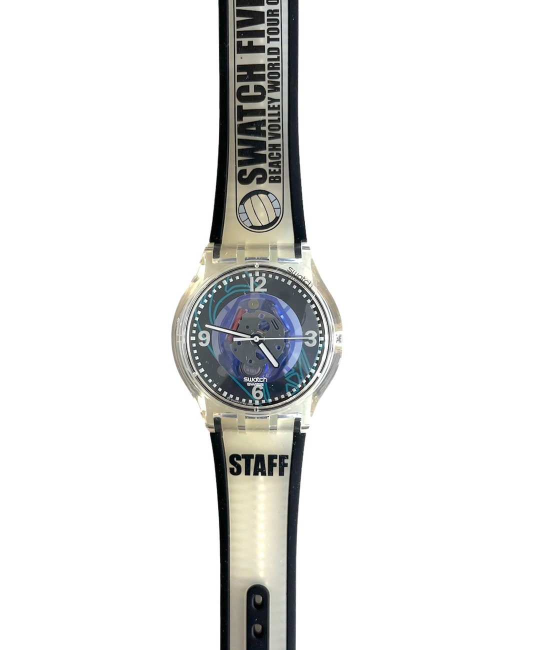 Vintage Swatch Jelly in Jelly Access HAWAIIAN SUJK122C Beach Volley ...