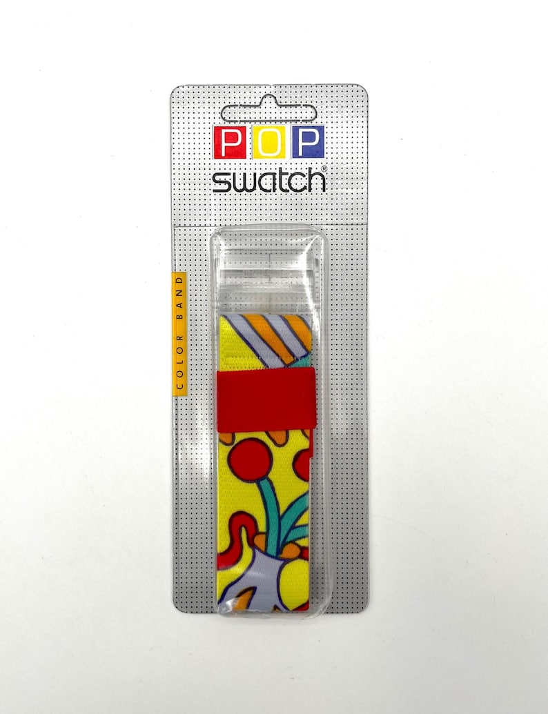 Vintage POP SWATCH Bands From the 90s - Brand New in Sealed Blister ...
