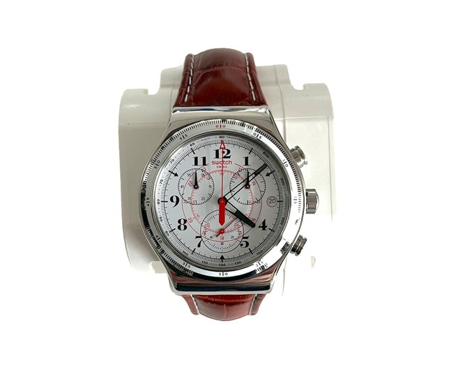 New : Swatch New Irony Chrono Back to the Roots YVS414 - Unworn - New ...