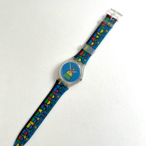 Vintage Swatch Gent A ESCOLA GK333 From 2000 - Unworn Mint Running ...