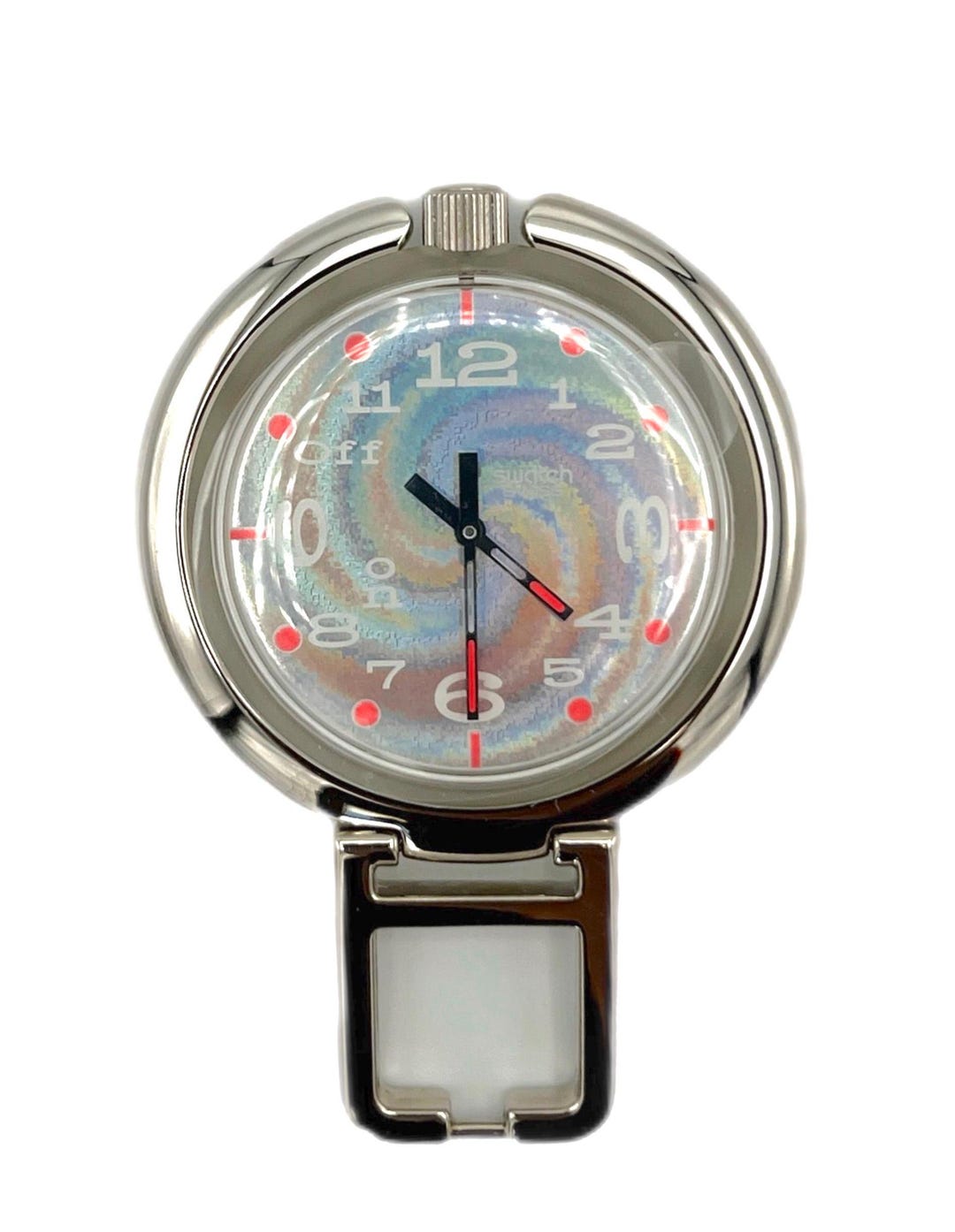 Vintage Swatch Pop-up Swatch LIGHT SPYRAL PUK101 From 1996 - Alarm ...