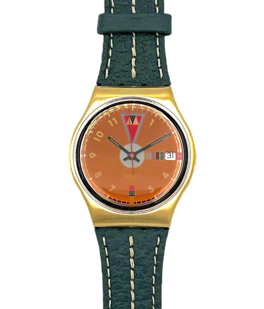 1989 Swatch Gent BOCA VERDE GX402 - New in Box - Mint Vintage 80s ...