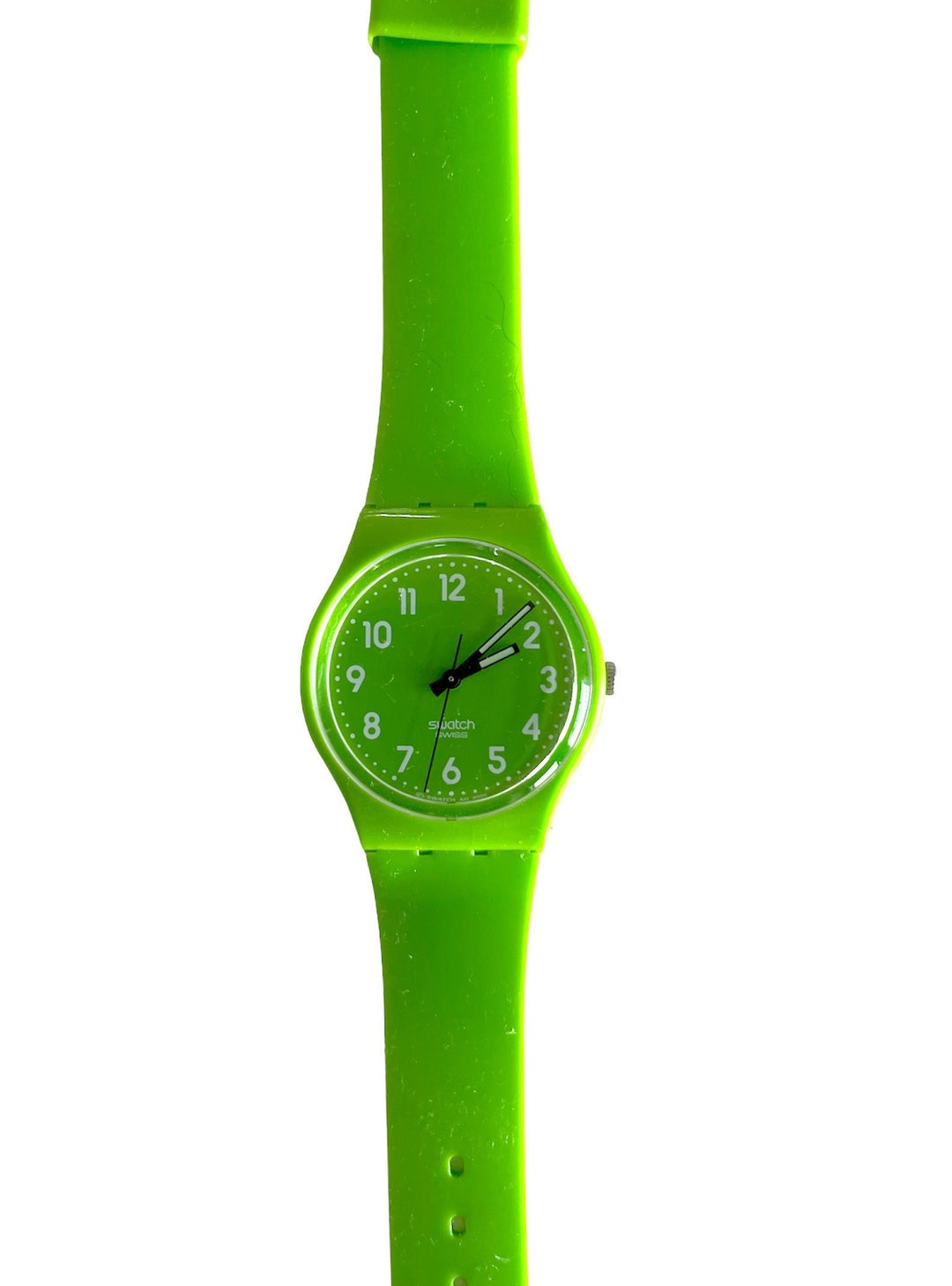 New: Vintage Swatch Gent LEMONGRASS GG204 From 2010 Unworn Mint Rare ...