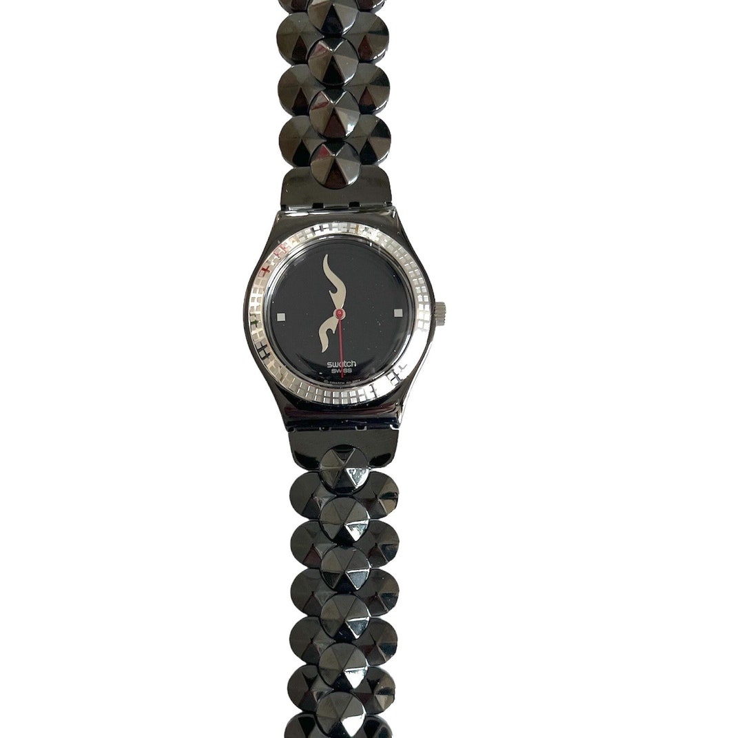 Vintage Swatch Irony Medium MIDNIGHT BITE YLB100G - Unworn Mint ...