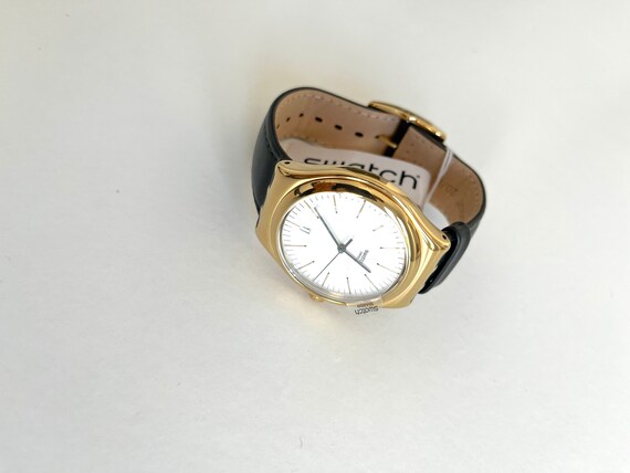 NEW in box Swatch Irony Big Classic EDGY TIME YWG404 … - Gem