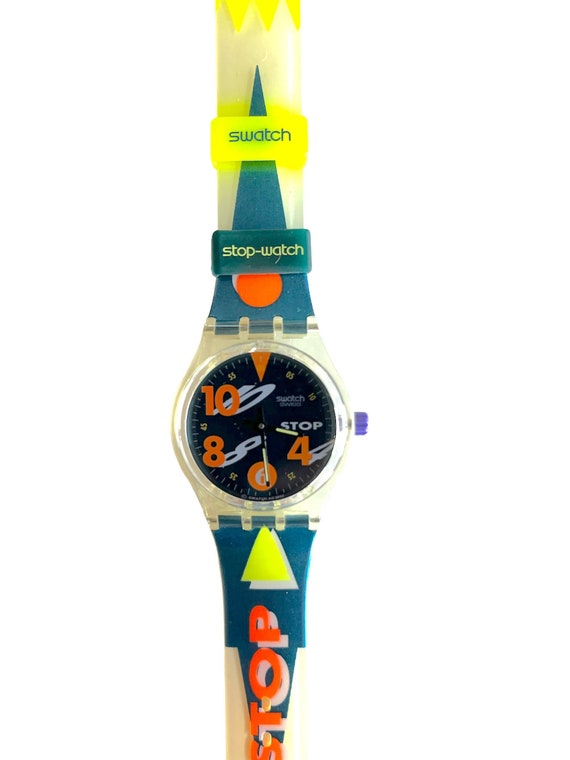 NEW : vintage Swatch Stop-Watch MOVIMENTO SSK103 - ne… - Gem