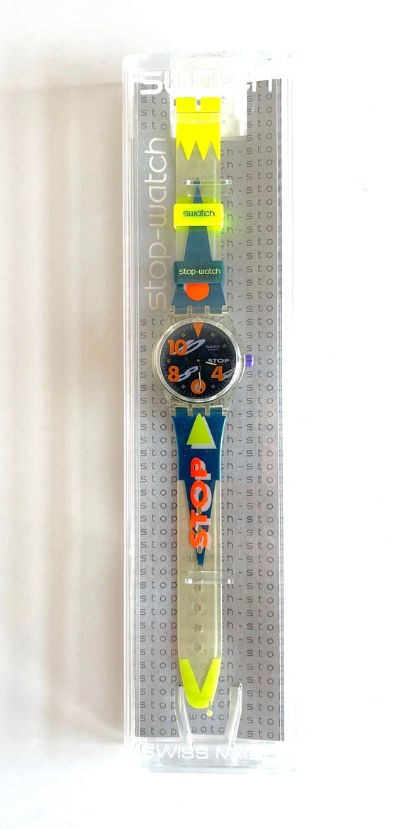 NEW : vintage Swatch Stop-Watch MOVIMENTO SSK103 - ne… - Gem