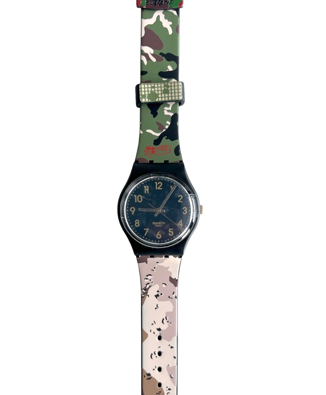 NEW in Box Swatch Gent GOLDEN TAC GB274 With Strap From Tic Tic Boom ...