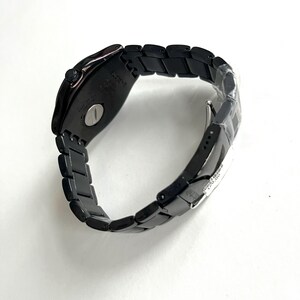 Vintage Swatch Irony Big Classic NOIR INTENSE YWB404G - Unworn Mint ...