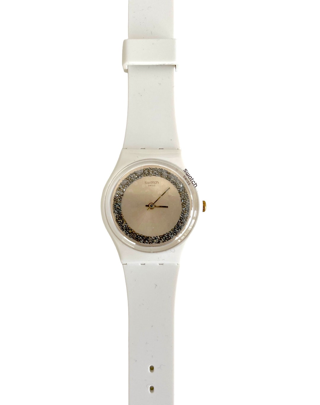 NEW in Box Swatch Gent SPARKELIGHT GW199 Unworn Mint Condition Running ...