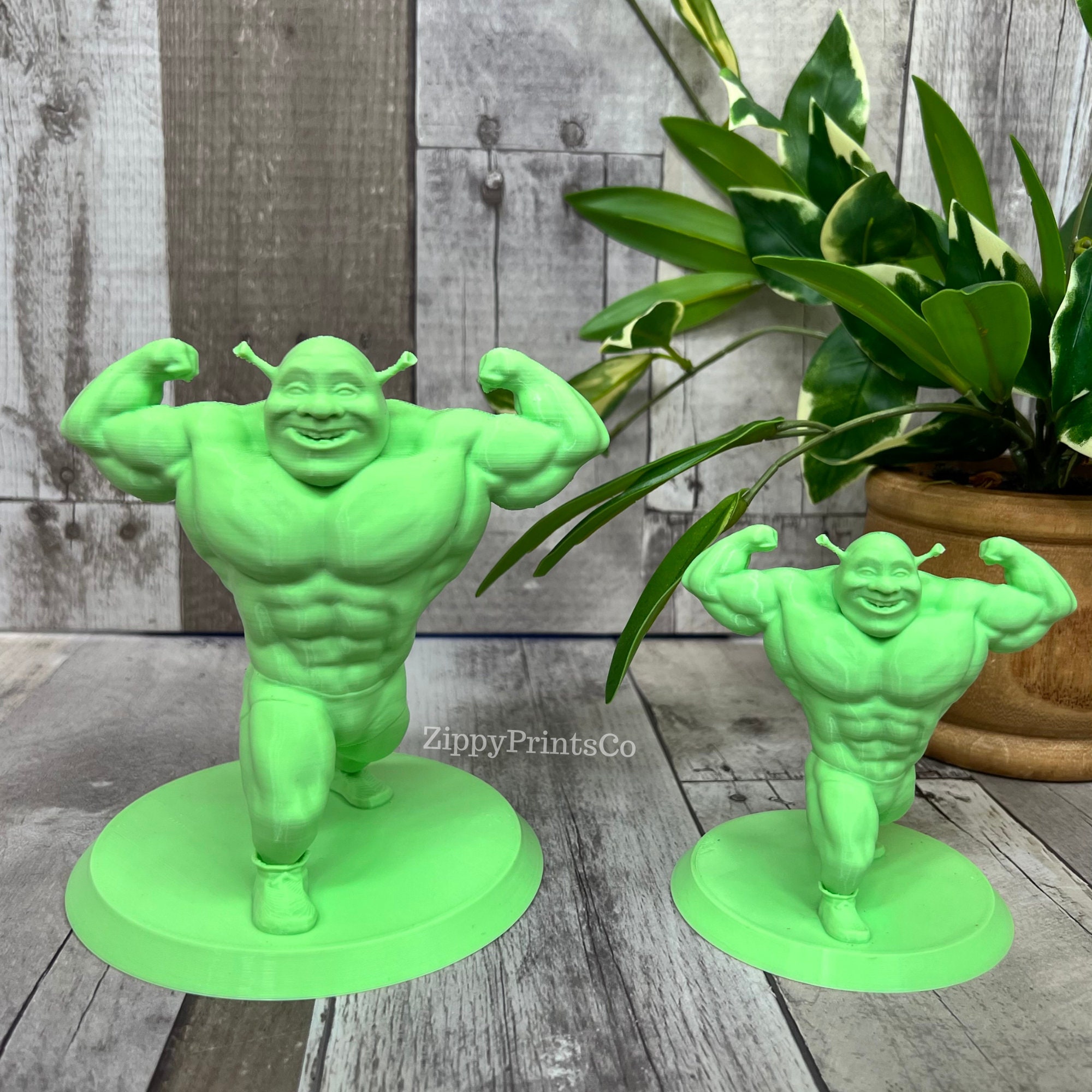 Ultra SWOLE Shrek Shrek Statue Shrek Figurine Shrek Decor - Etsy Australia
