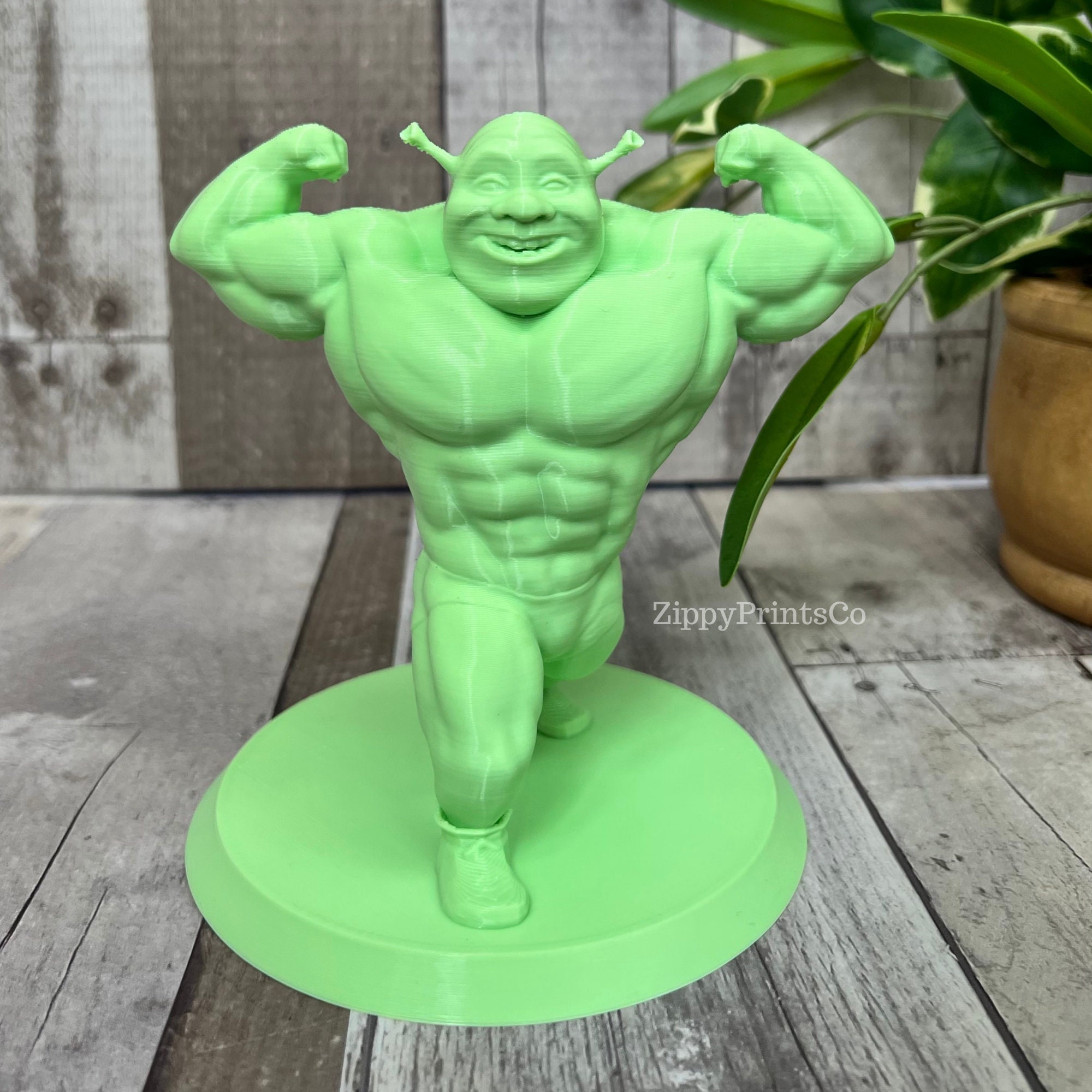 Ultra SWOLE Shrek Shrek Statue Shrek Figurine Shrek Decor - Etsy Australia