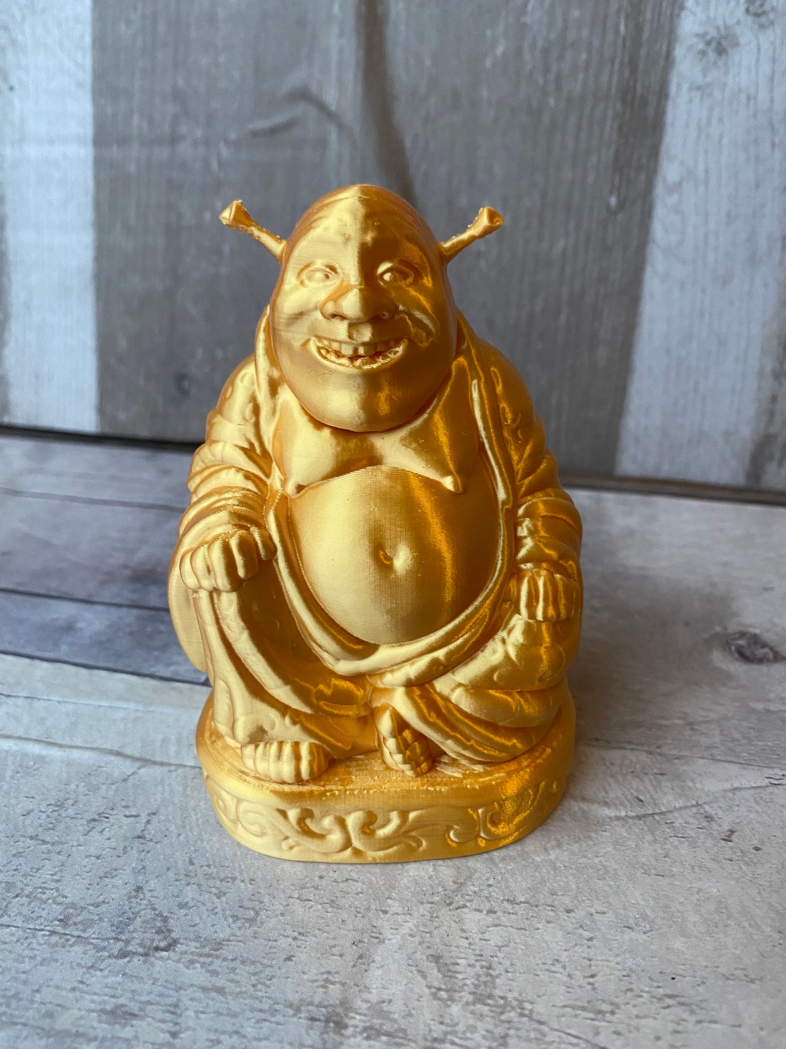 Shrek Buddha Statue 3D Printed Home Decor Desk Ornament | Etsy Hong Kong