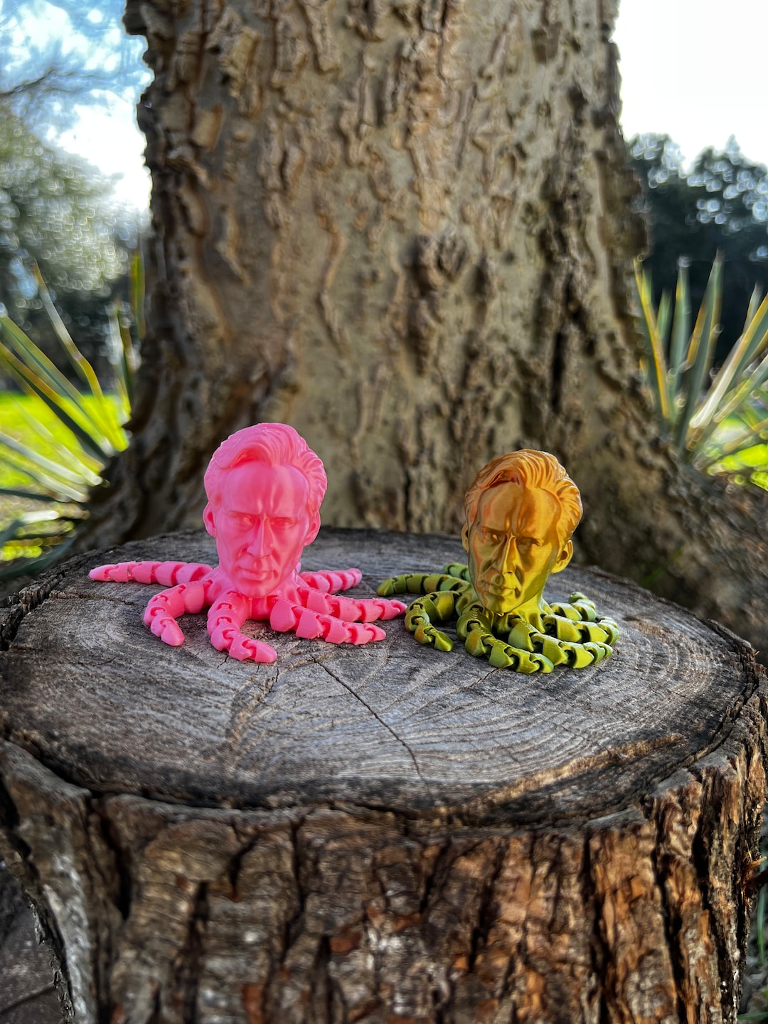 The Nictopus, Nicolas Cage Fidget Octopus, Rocktopus, Articulated 3D ...