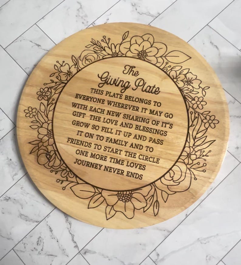 The “giving Plate” - Etsy