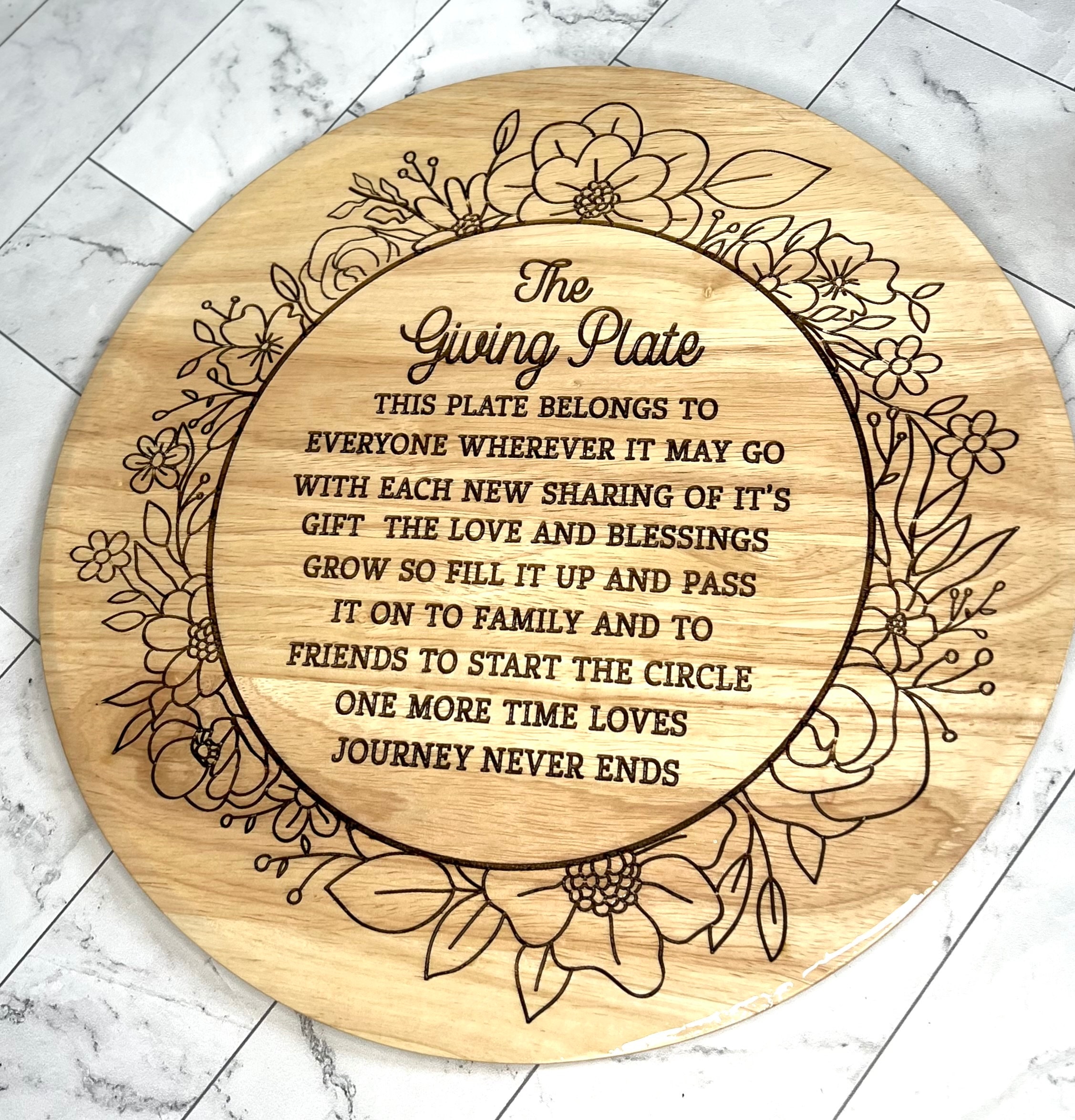 The “giving Plate” - Etsy
