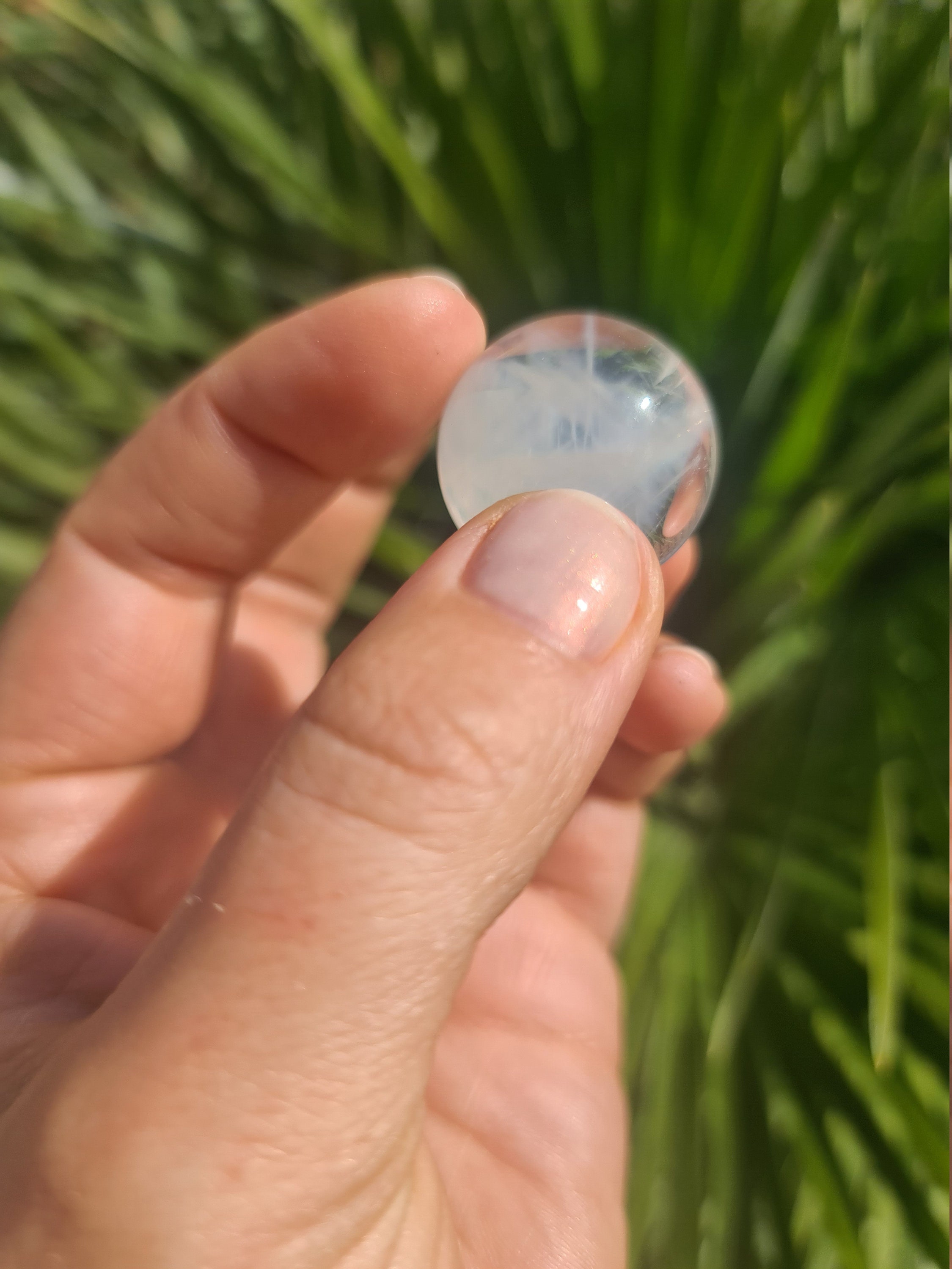 blue-needle-quartz-sphere-collectable-crystal-stunning-etsy