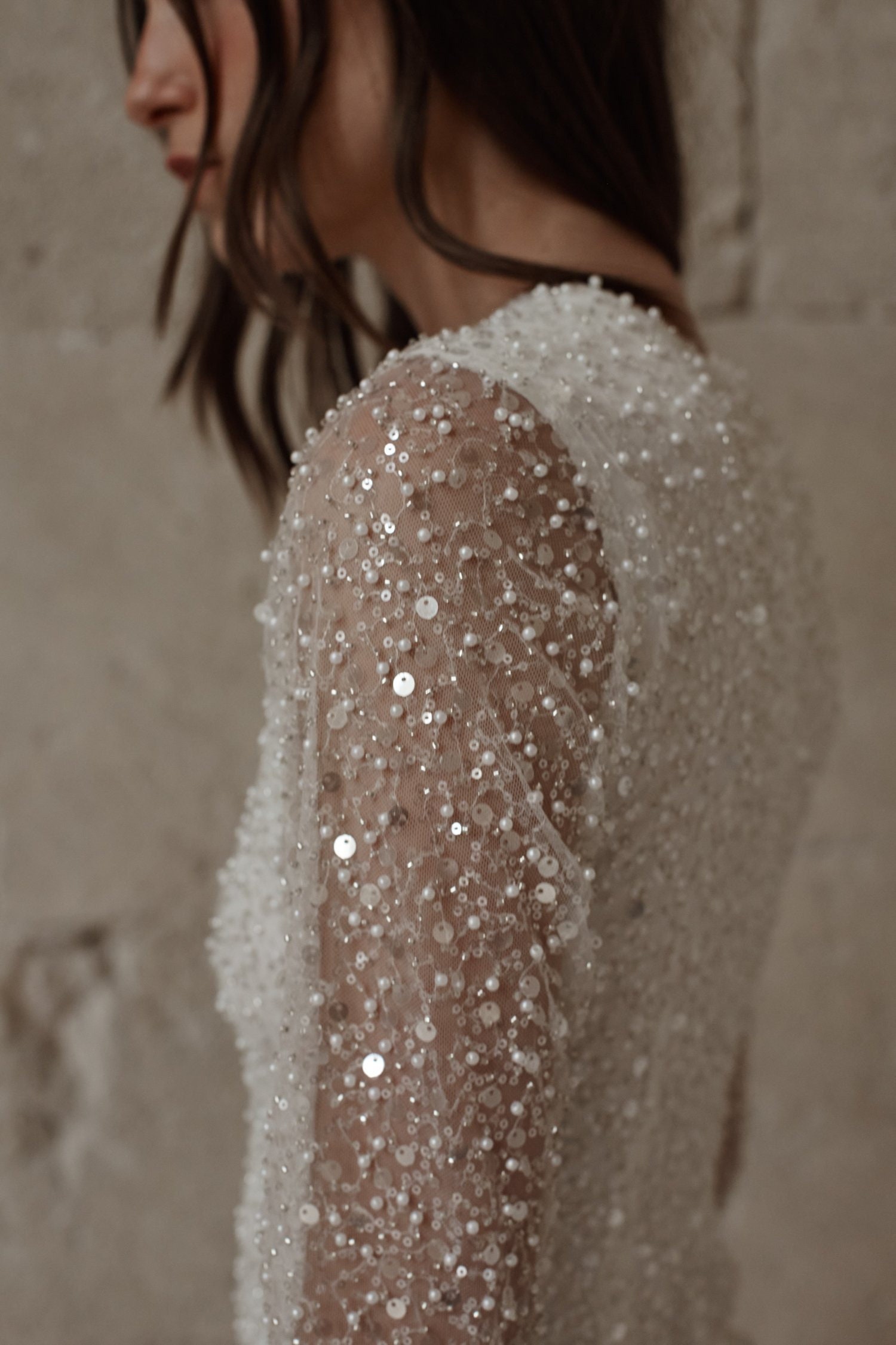 Short Wedding Dress for the Bride. Beaded and Feathered Party - Etsy