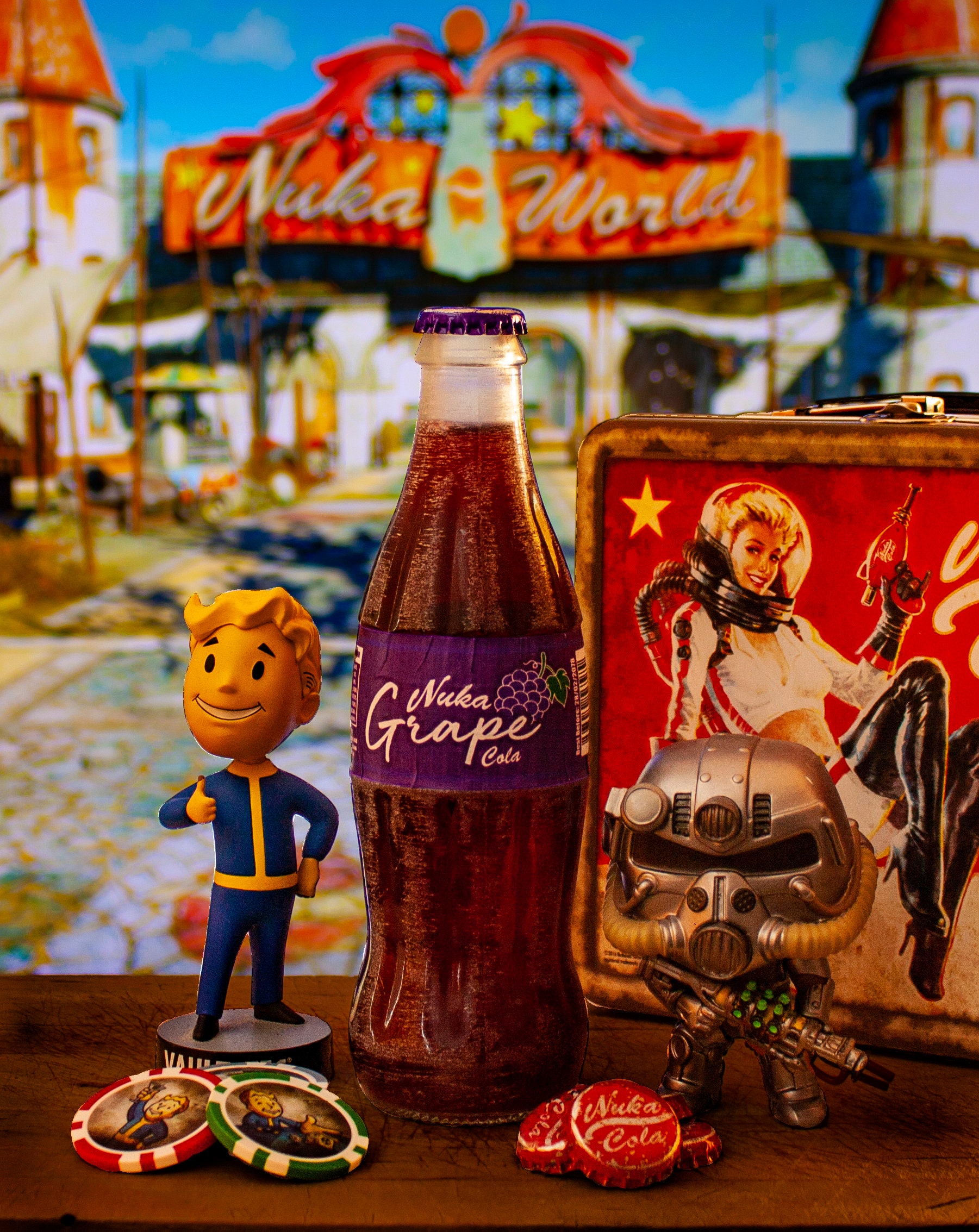 Nuka Cola Grape Glass Bottle From Fallout - Etsy UK
