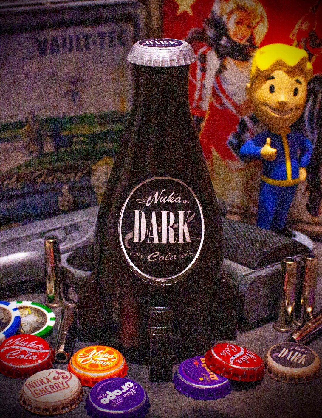 Nuka Cola Dark Rocket Bottle From Fallout - Etsy UK