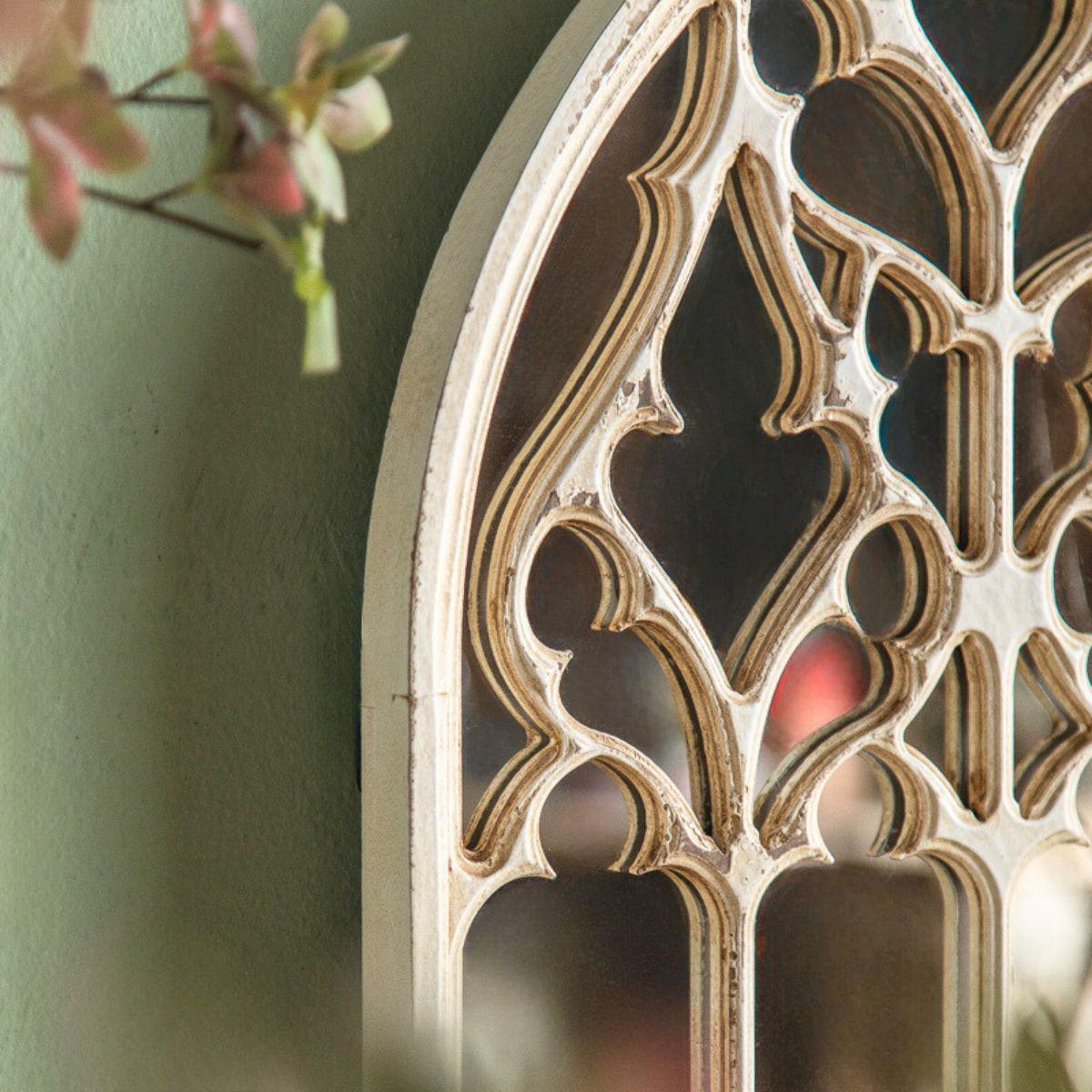 Arch Mirror Arched Baroque Style Wall Mirrors French Provincial Home ...