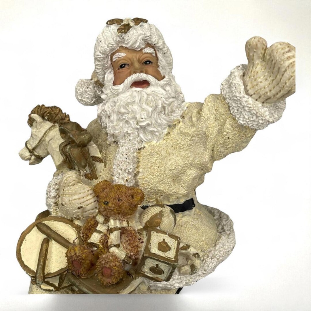 Horgan’s of Blarney Santa Figurine – Hand-painted Ledge Christmas Decor ...