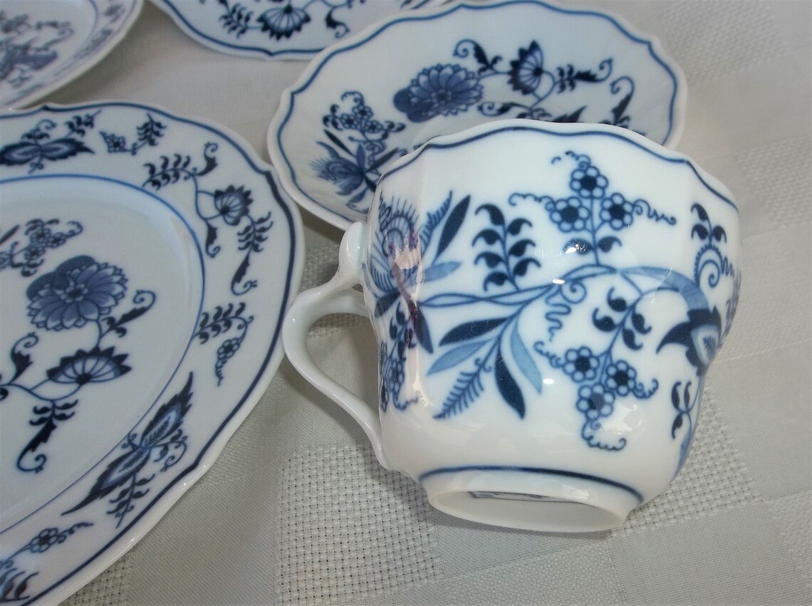 Blue Danube China, Vintage 15 Piece Set, Made in Japan, Excellent ...