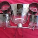 Vitreon Queens Lustreware Barware Set: Embossed Silver Fade, Mid ...
