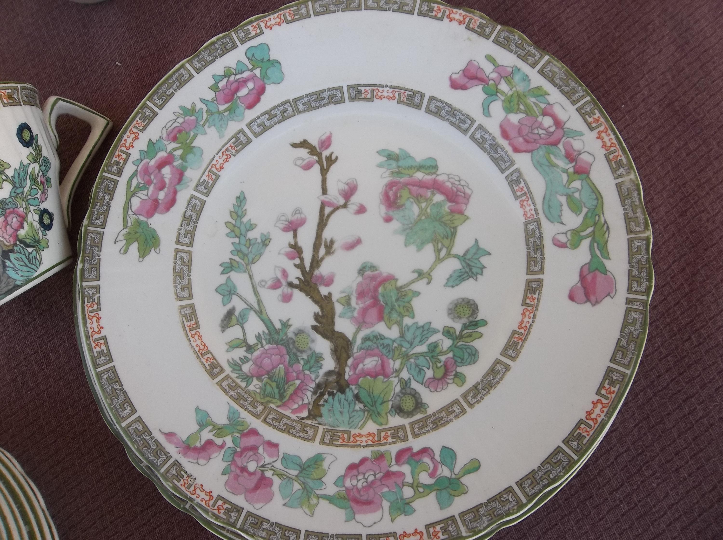Indian Tree by Myott Staffordshire England, Vintage 29 Piece Set ...