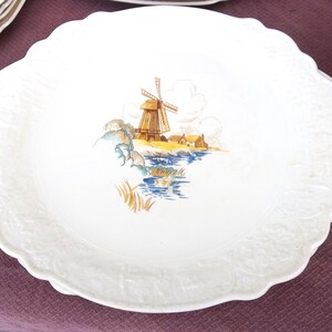 Rare 1940s Windmill Stoneware Dinnerware Set - Universal Cambridge Ohio ...