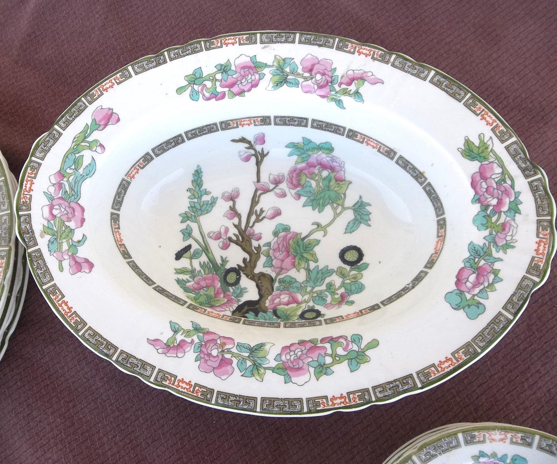 Indian Tree by Myott Staffordshire England, Vintage 29 Piece Set ...