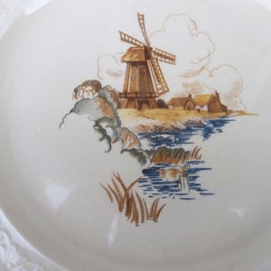 Rare 1940s Windmill Stoneware Dinnerware Set - Universal Cambridge Ohio ...